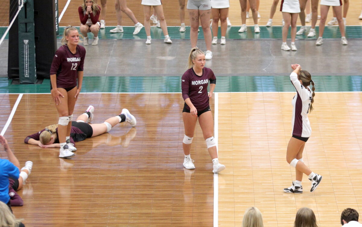 Morgan High volleyball loses 5-set heartbreaker in 3A state ...